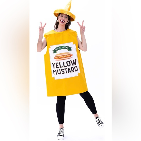 Other | Nwt Unisex Mustard Costume | Poshmark
